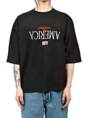 WILLY CHAVARRIA Embroidered Buffalo T-shirt - Black