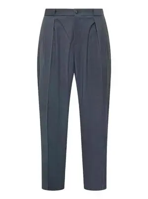 BOSS Pleated Trousers - Blue