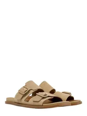 Camper Lluc 2-strap Sandal - Medium Brown