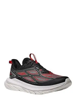 HOKA® Mach Remastered Sneaker - Carbon Black/habanero