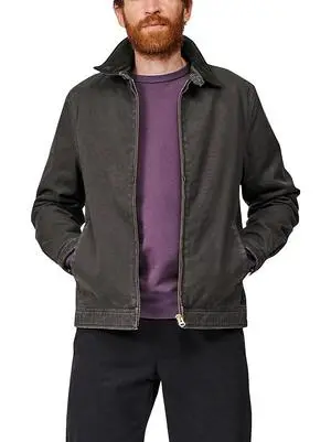 AUBIN Harrington Utility Jacket - Washed Black