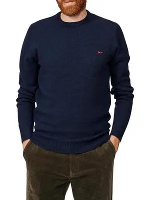 AUBIN Westbourne Crew Neck Sweater - Navy
