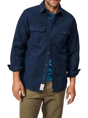 AUBIN Dovedale Overshirt - Navy