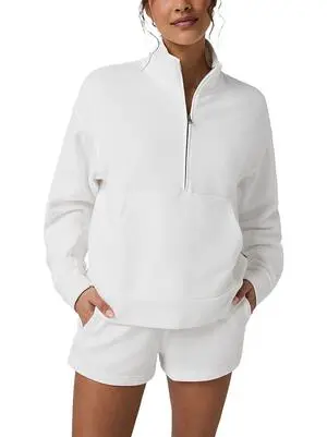 VUORI Pique Fleece Half Zip Sweatshirt