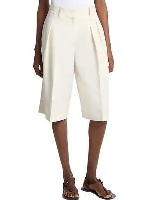 Michael Kors Pleated Shorts - Ecru