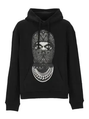 IH NOM UH NIT Printed Felpa - Black