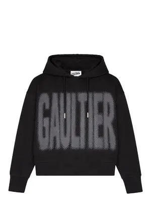 JEAN PAUL GAULTIER Felpa Con Logo - Black