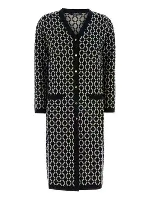 Max Mara Wool Cardigan - Blue