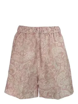 Paul & Shark Paisley-print Shorts - Pink