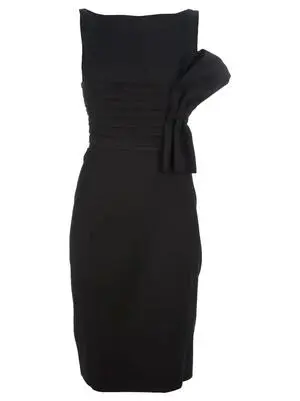 Dsquared2 Bow-embellished Mini Dress - Black
