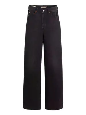LEVI'S Ribcage Wide-leg Jeans - Black