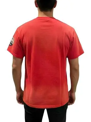FOUND Embroidered Patches T-shirt - Red