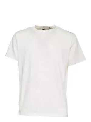 AMARANTO Short Sleeve Oversized T-shirt - White