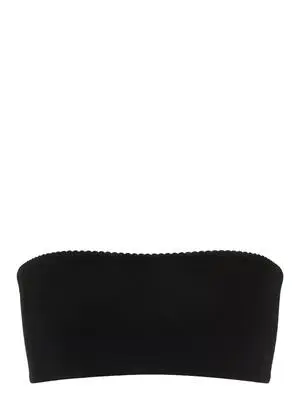 MAISON MARGIELA Strapless Top - Black
