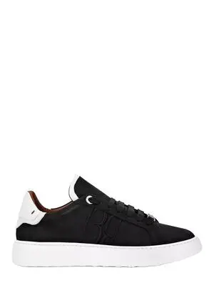 BILLIONAIRE Logo Low-top Sneakers - Black