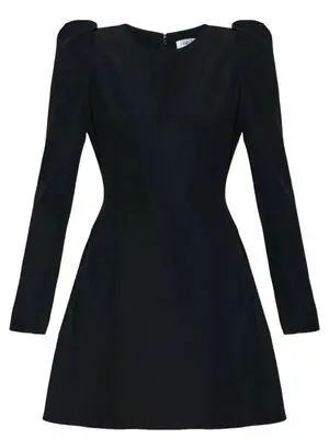Alexander McQueen Mini Long-Sleeve Dress Black