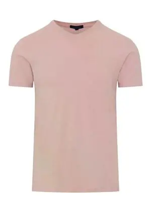 PATRICK ASSARAF V-neck T-shirt - Pink