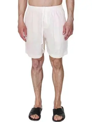 TRIBE AND TRUE Drawstring Shorts - Neutrals