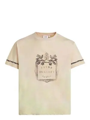 FOUND Printed Short-sleeve T-shirt - Neutrals