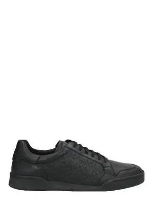 Sandro Low-top Leather Sneakers - Black