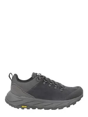 JACK WOLFSKIN JACK WOLFSKIN Mauve Leather And Textile Fiber Hiking Boots Charcoal