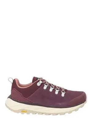 JACK WOLFSKIN JACK WOLFSKIN Mauve Leather And Textile Fiber Hiking Boots Plum