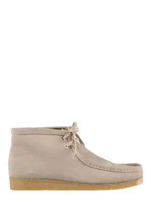 CLARKS ORIGINALS X UNDERCOVER Leather Desert Boots - Beige