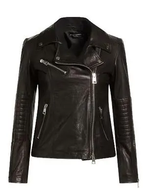 STREET LEATHERS Leather Biker Jacket