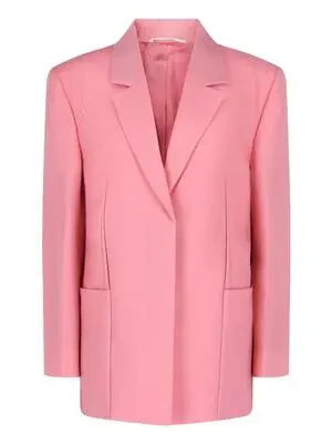 Alexander McQueen Oversized Blazer - Bright Pink
