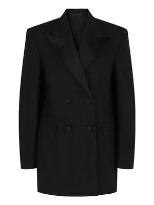 Bally Double Breasted Jacket - Black