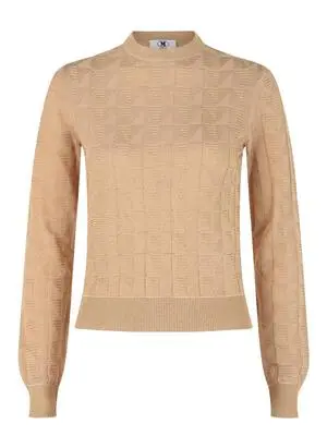 MISSONI Patterned Lame Crewneck Sweater