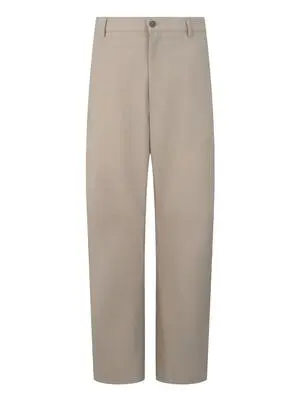 FERRAGAMO Wide Leg Trousers - Beige