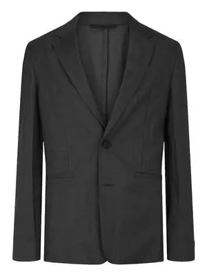 Givenchy Singlebreasted Blazer - Medium Grey