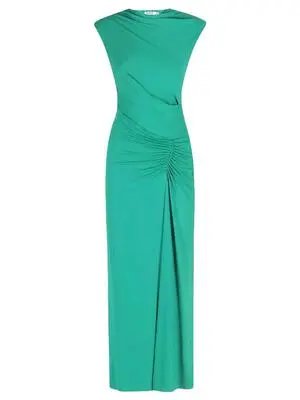 Simkhai Draped Maxi Dress - Green