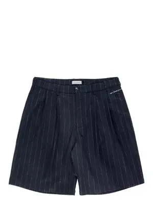 POP TRADING COMPANY Pinstripe Suit Short - Blue