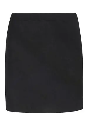 Alexander Wang Side-slit Mini Skirt - Black