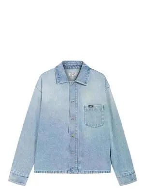 PENCE 1979 Tommy Chest-pocket Shirt - Blue