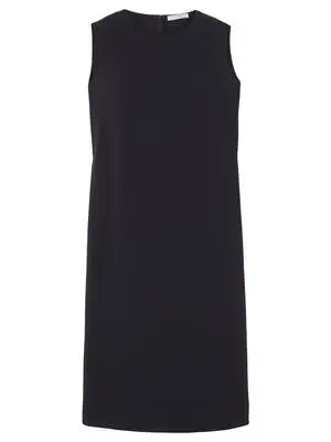 THE ROW Essentials Mirna Crepe Midi Dress - Blue