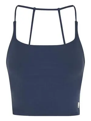 Vuori Stretch-jersey Workout Tank Top - Navy