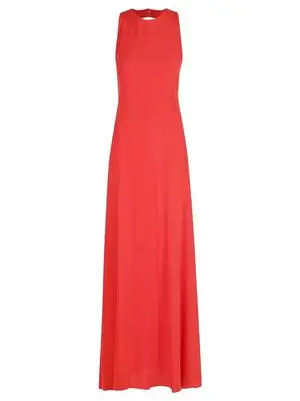 Erika Cavallini Cornelia Backless Maxi Dress - Red