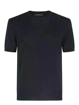 ZANONE Crewneck Short-sleeve T-shirt - Blue