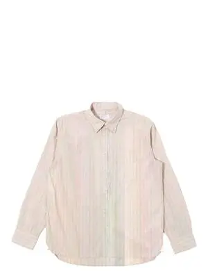 Universal Works Lazy Day Striped Pocket Shirt - Neutrals