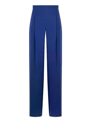 Max Mara Pleated Trousers - Blue