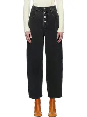 MAISON MARGIELA Button-fly Five-pocket Jeans - Blue