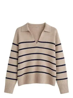 Jenni Kayne Cashmere Frances Polo - Navy