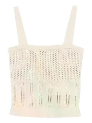 MAX MARA Open Stitch Top