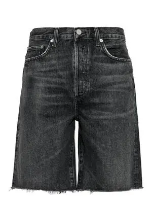 AGOLDE Anson Denim Shorts - Black