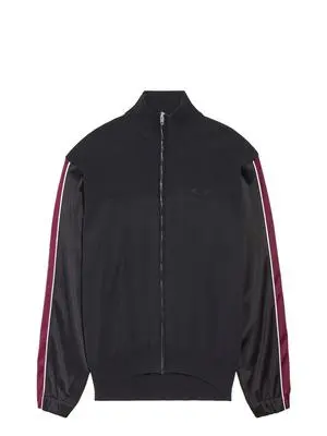 Balenciaga Hybrid Zip-up Sweater - Grey
