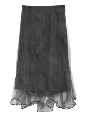 JNBY Layered Midi Skirt - Grey