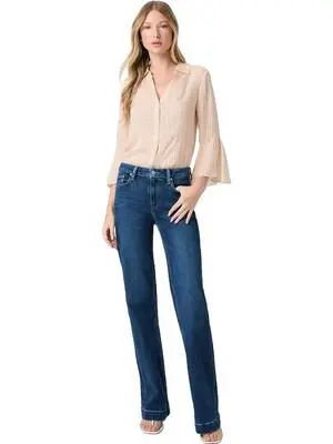 Paige Leenah Wide Leg Jean - Denim